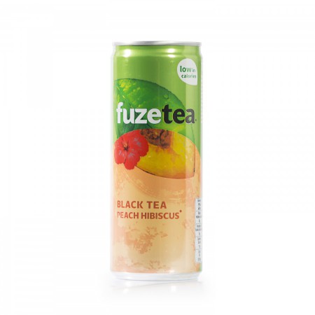 Fuze Tea Black Tea Peach Hibiscus – Jilpaq